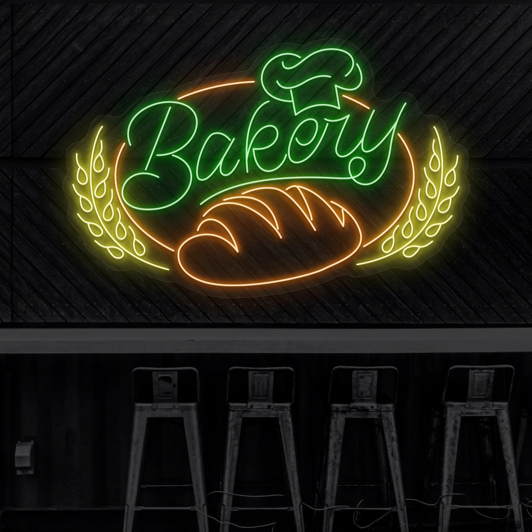 Buy Bakery Neon Sign | LED Shop Light by Sparky Neon