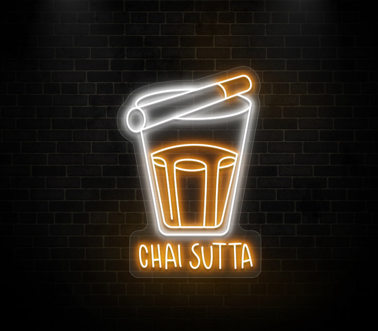 Chai Sutta Neon Sign