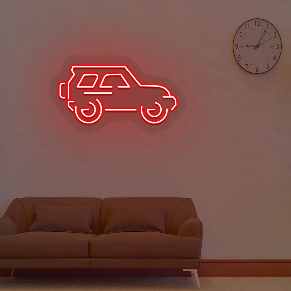 Jeep Neon Sign